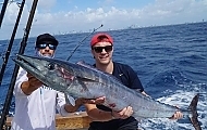 Planer Fishing For Wahoo - Double Threat Charters
